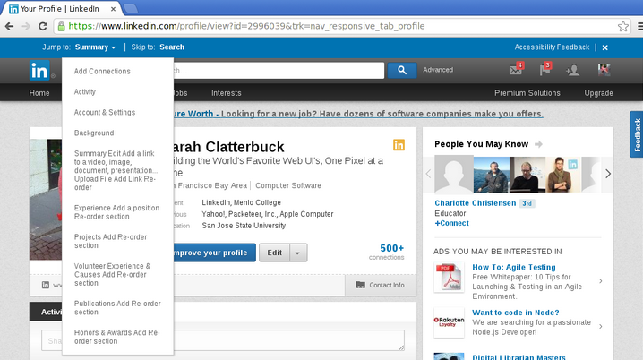 A11y Jump Menu - your secret ally for navigating long pages. | LinkedIn ...